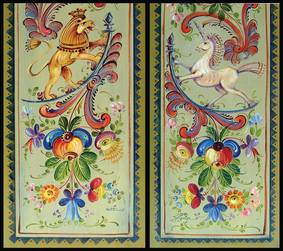 Os Rosemaling Cabinet – Jo Sonja's