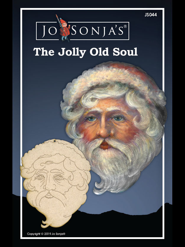 The Jolly Old Soul Ornament - JS044 – Jo Sonja's