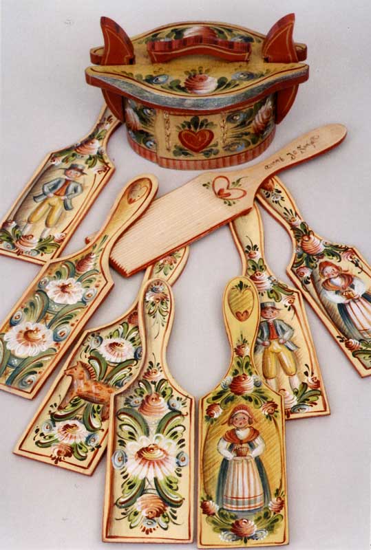 Swedish Butter Paddles - JP1085 – Jo Sonja's