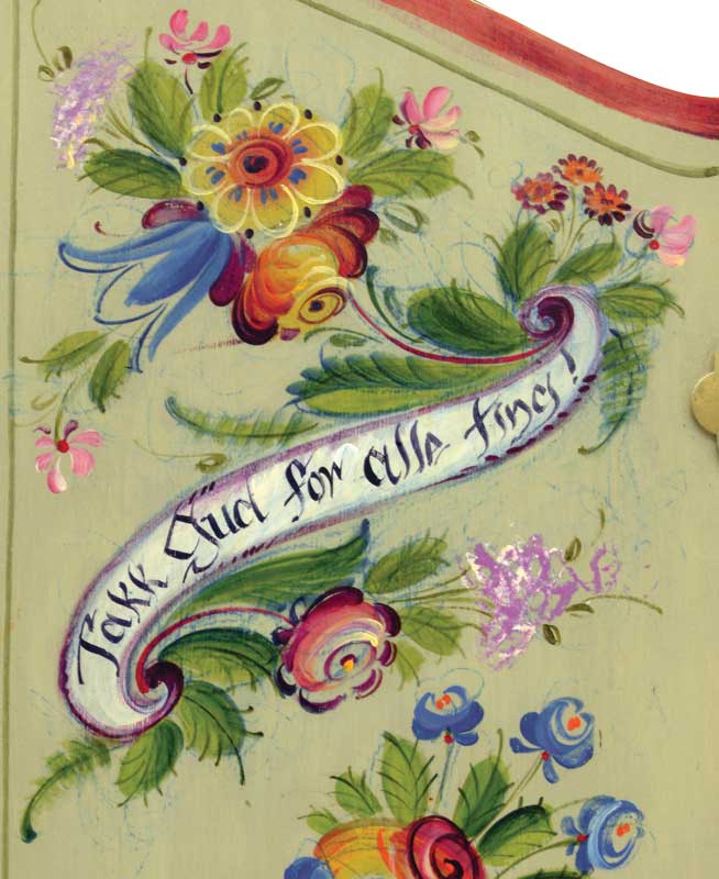 Os Rosemaling Cabinet – Jo Sonja's