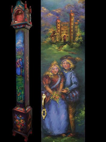 Briar Rose Italian Style Clock - JP3064 – Jo Sonja's
