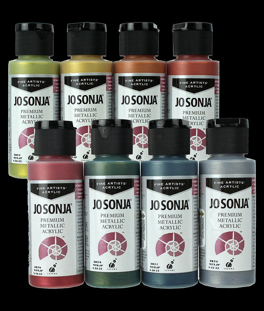 Premium Metallic - Aztec Gold - 2 Oz Bottle - JJ3820 – Jo Sonja's